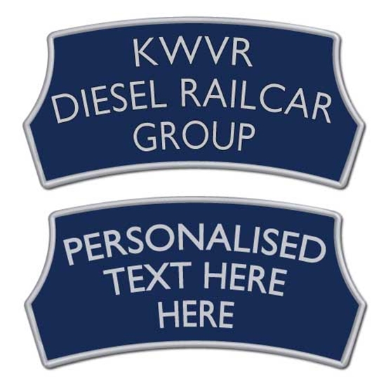 JAF Graphics. Replica Train Headboard