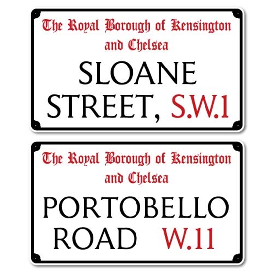JAF Graphics. Old London Street Signs, any street, road or square!