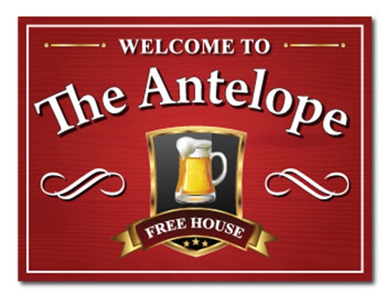 JAF Graphics. Personalised Traditional Style Pub sign
