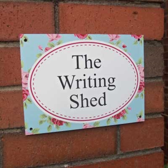 JAF Graphics. Shabby Chic Style Roses Sign