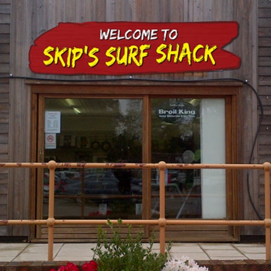 JAF Graphics. Custom Large Shaped Business Signs