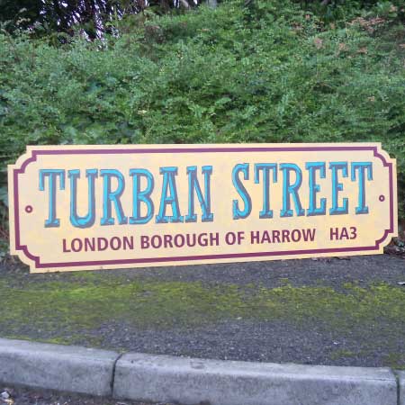 JAF Graphics. Custom Large Shaped Business Signs