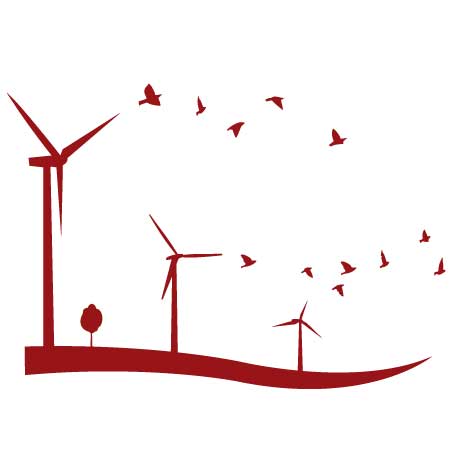 JAF Graphics. Wind Turbine Wall Sticker, Windmill Wall Sticker, Large ...