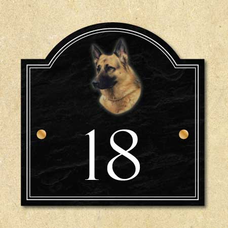 JAF Graphics. German Shepherd House Sign