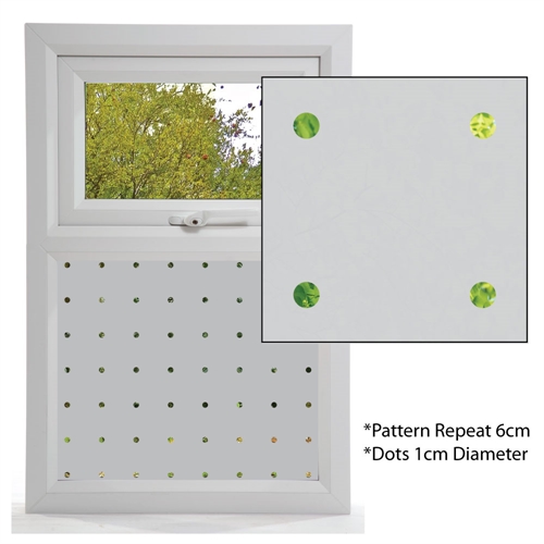JAF Graphics. Simple Dot Design Window Film