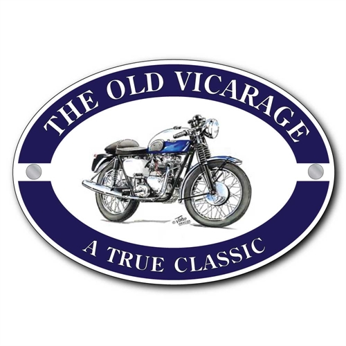 JAF Graphics. Custom Oval Photo House Sign