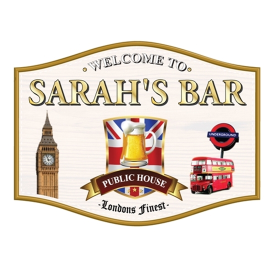 JAF Graphics. Traditional London Pub Sign