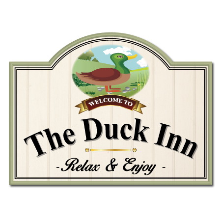 JAF Graphics. Farm Animal Pub Sign