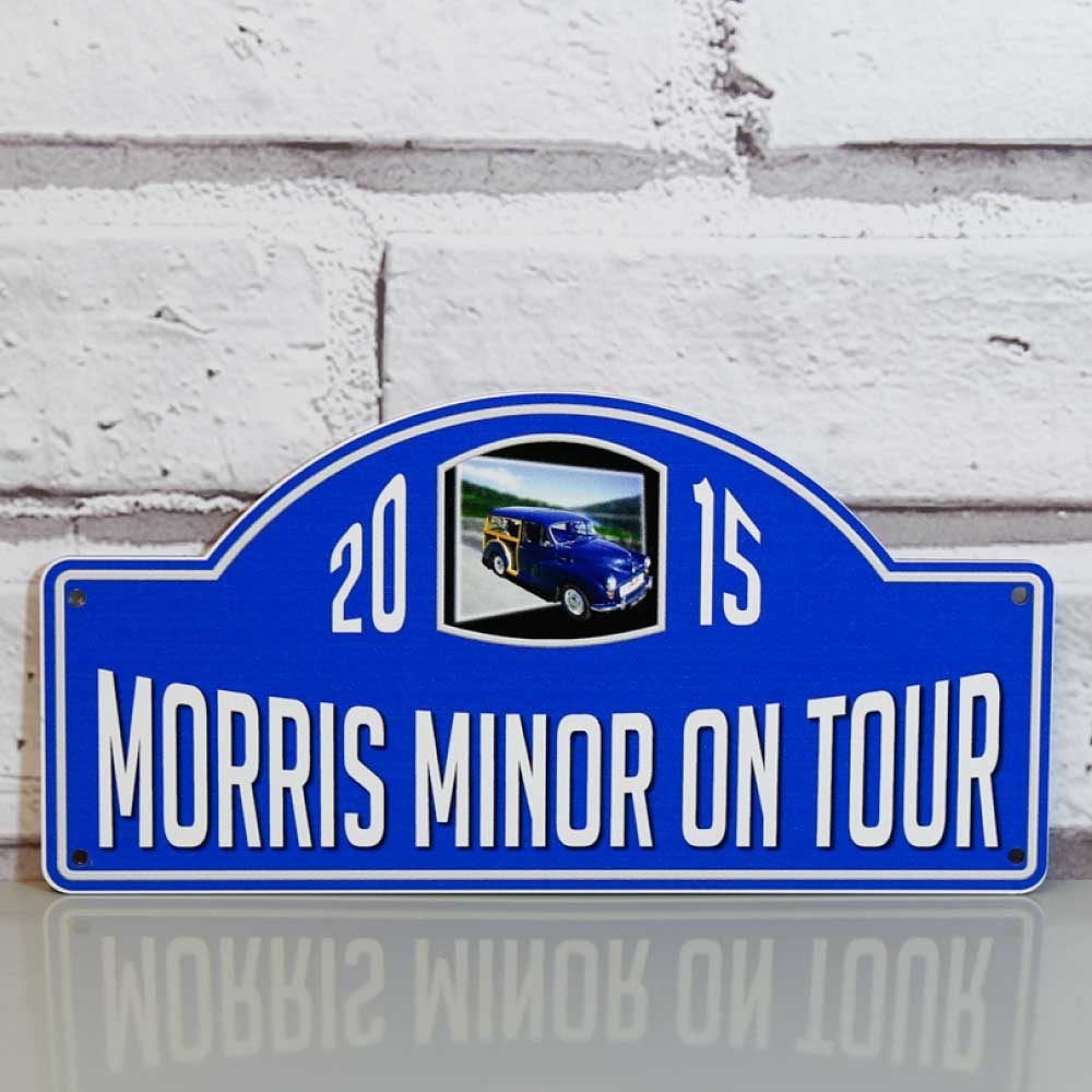 JAF Graphics. Personalised Car Rally Plates