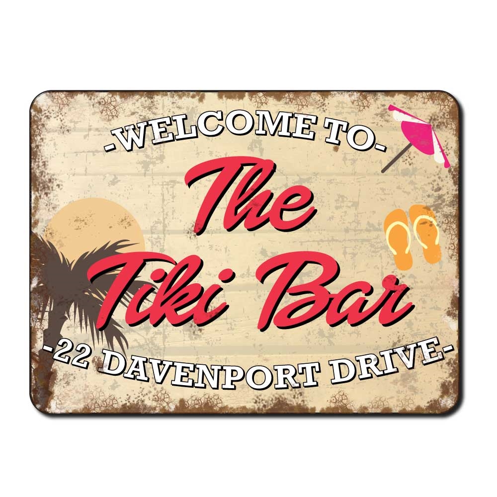 JAF Graphics. Old Style Beach Bar Sign