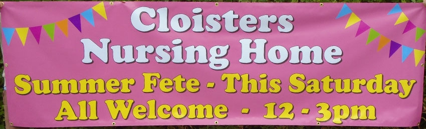 JAF Graphics. Summer Fete Banner