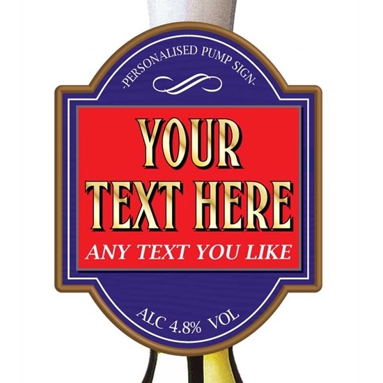 JAF Graphics. Traditional Style Beer Pump clip