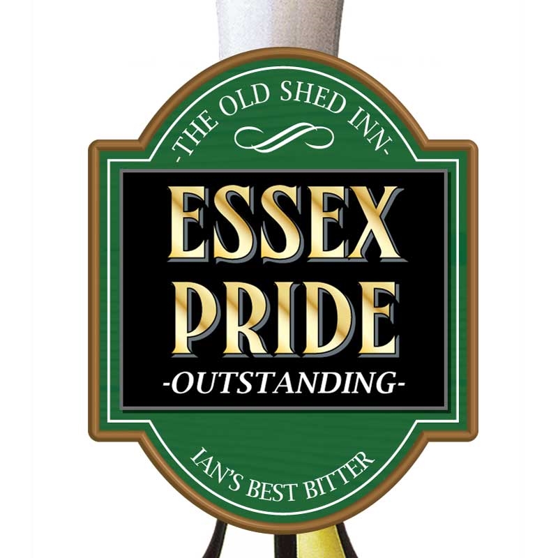 JAF Graphics. Traditional Style Beer Pump clip
