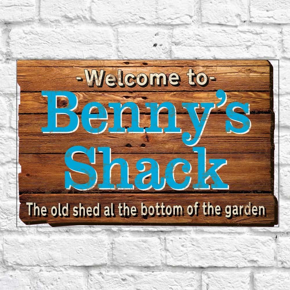 JAF Graphics. Old Wooden Plank Sign