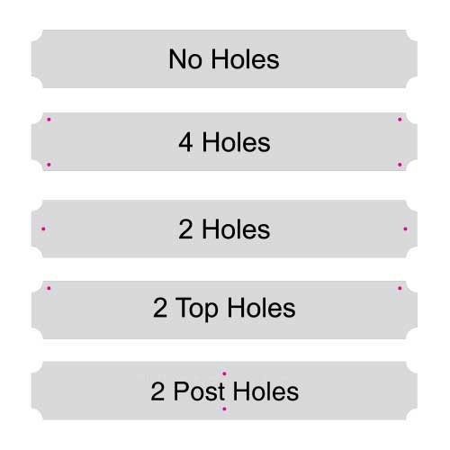 JAF Graphics. Standard Size UK Street Sign - Sans Serif