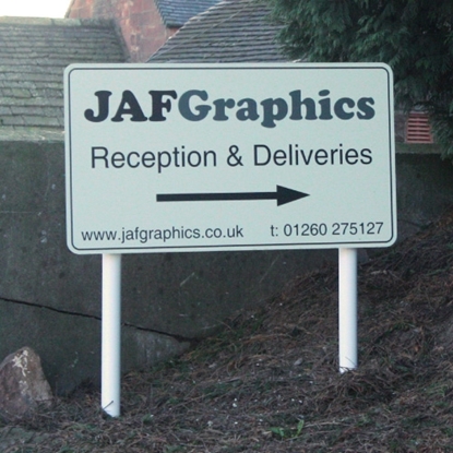JAF Graphics. General Signage