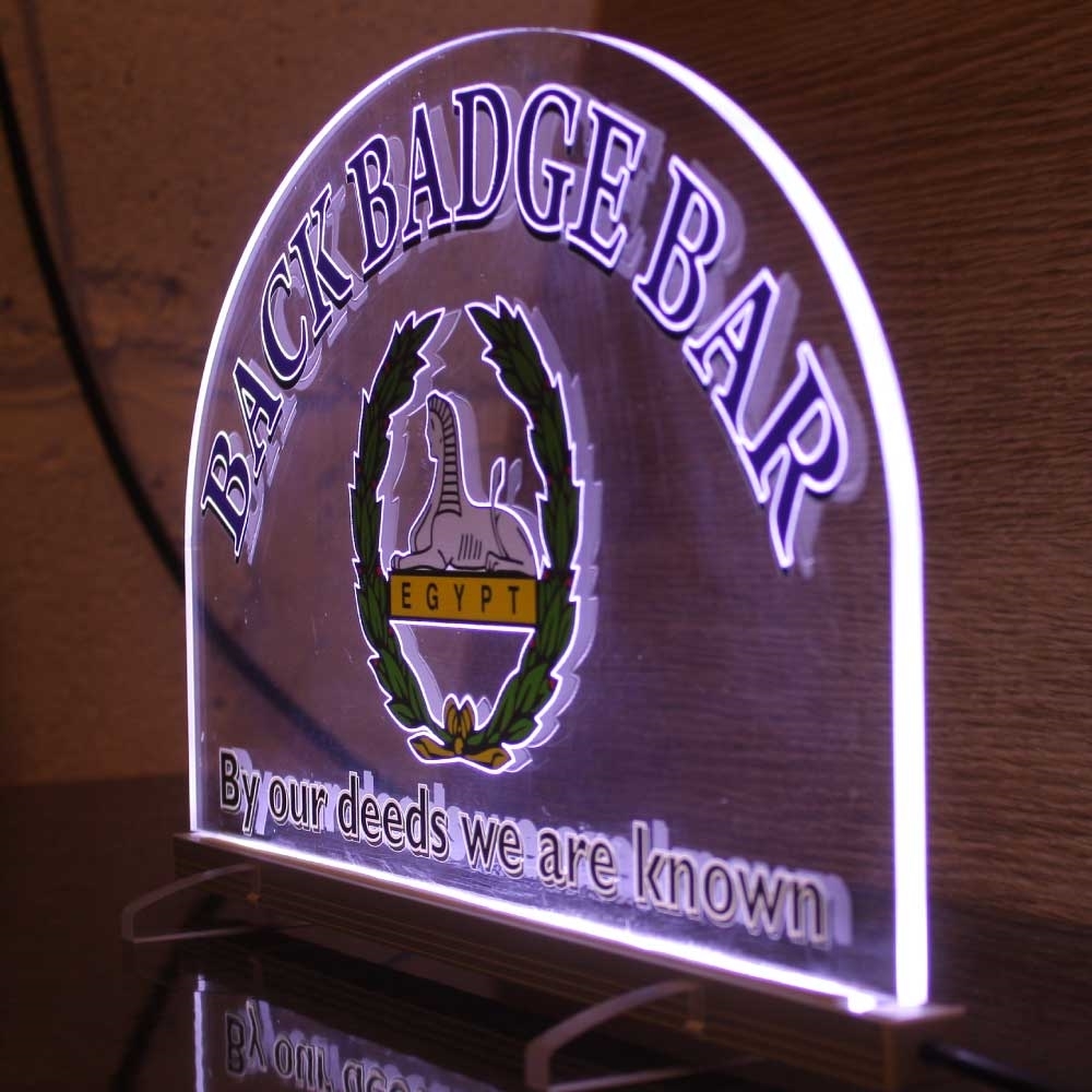 JAF Graphics. Super Bright LED Bar Sign with your own logo