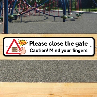 JAF Graphics. POND SAFETY SIGN