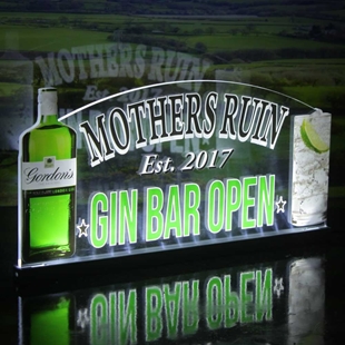JAF Graphics. Gin Bar Signs