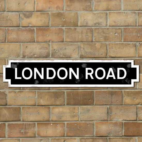 JAF Graphics. Personalised Old Fashioned Street Road Sign