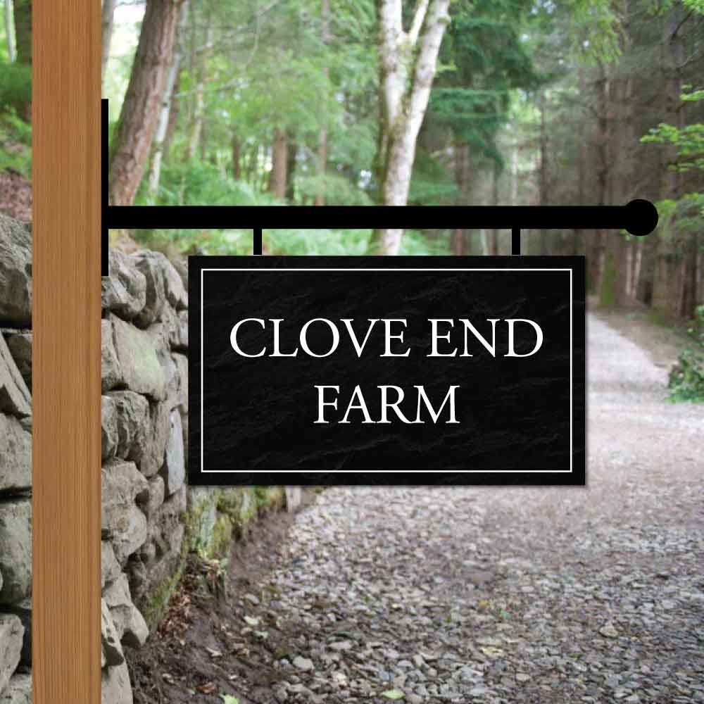 JAF Graphics. Straight Hanging Sign & Bracket