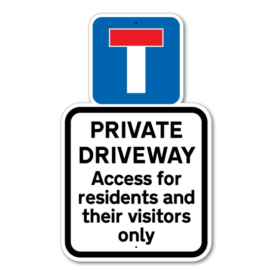 JAF Graphics. PRIVATE Drive Sign