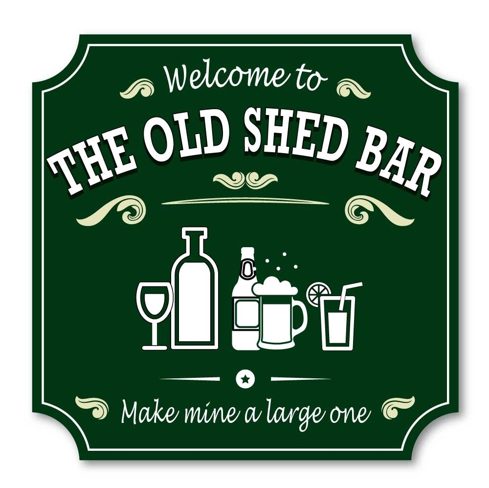 JAF Graphics. Mini Shed Hanging Sign