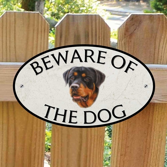 Rottweiler Gate Signs