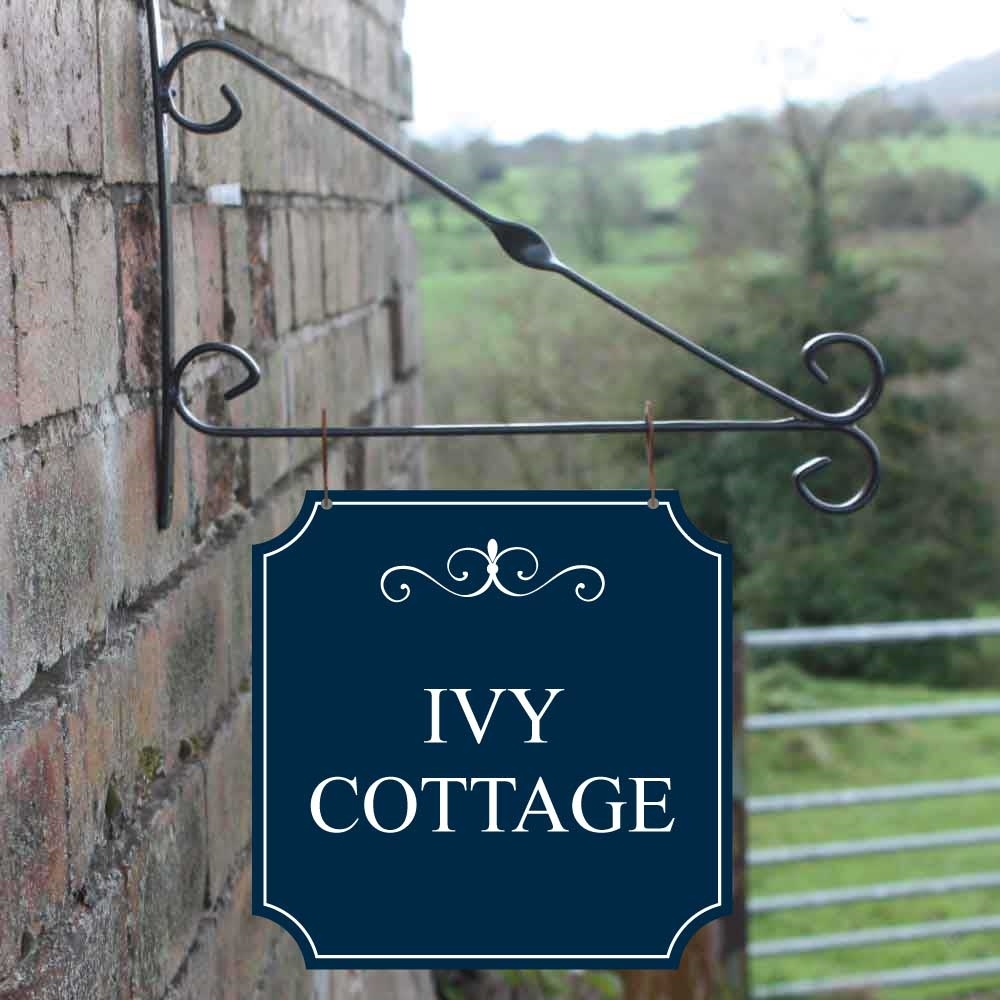 JAF Graphics. Personalised Hanging House sign