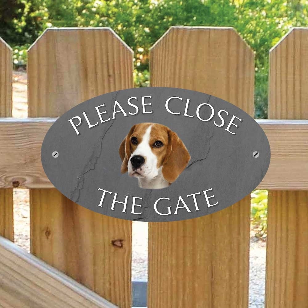 JAF Graphics. Beagle Gate Sign