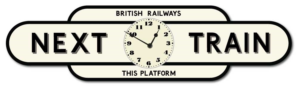 JAF Graphics. Next Train Platform Totem Clock