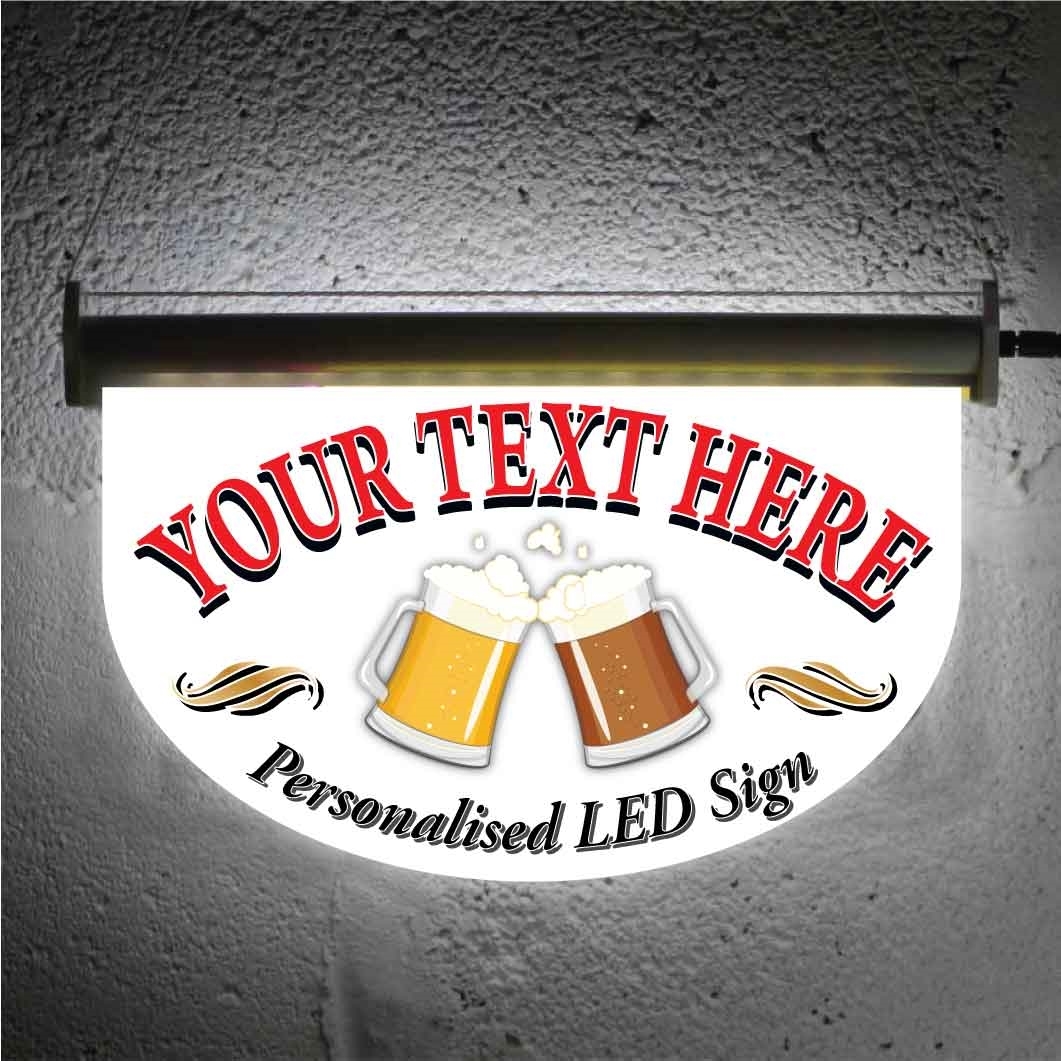 JAF Graphics. Super Bright LED Bar Sign