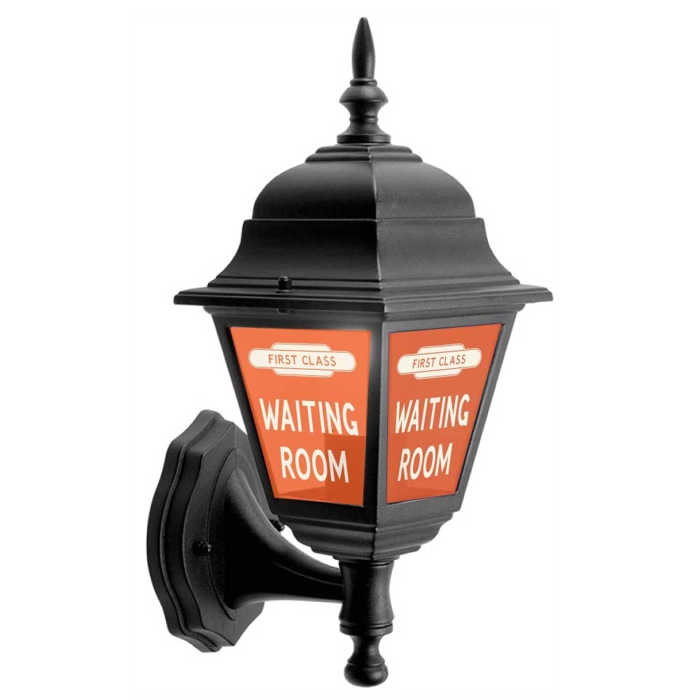 JAF Graphics. Railway First Class Waiting Room Lantern
