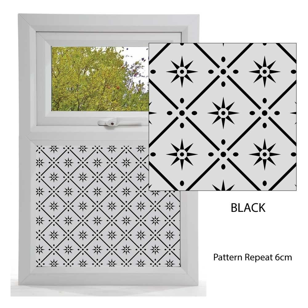 JAF Graphics. Traditional Etched Effect Window Film - Classic