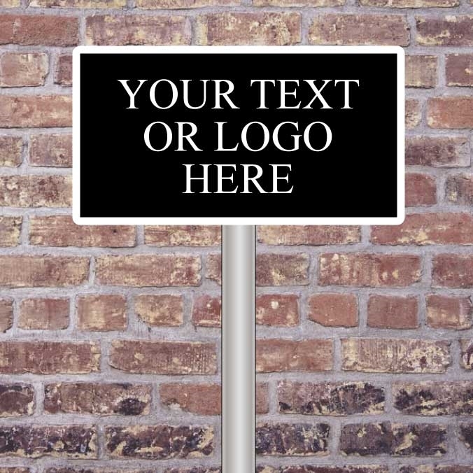 JAF Graphics. Directional Sign on Post