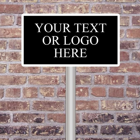 JAF Graphics. Directional Sign on Post