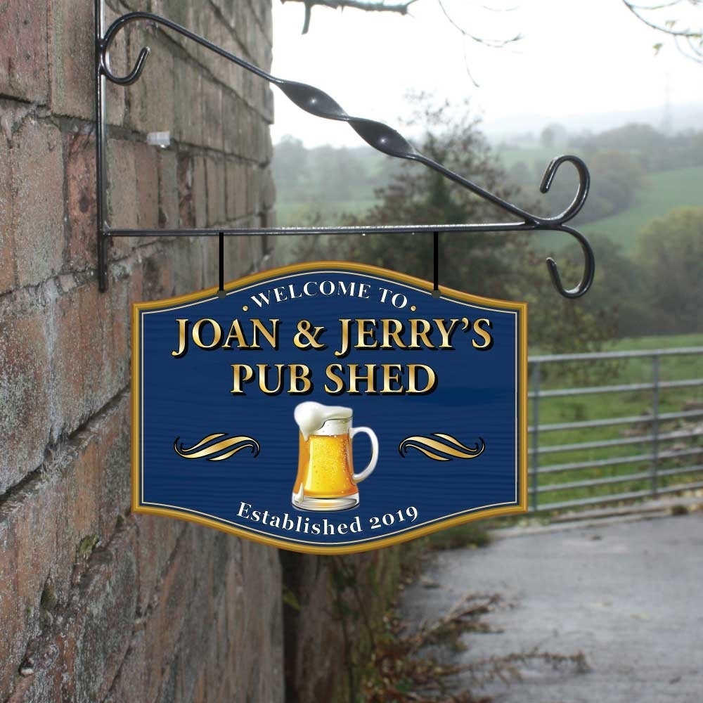 JAF Graphics. Personalised Home Bar Photo Hanging Pub Sign