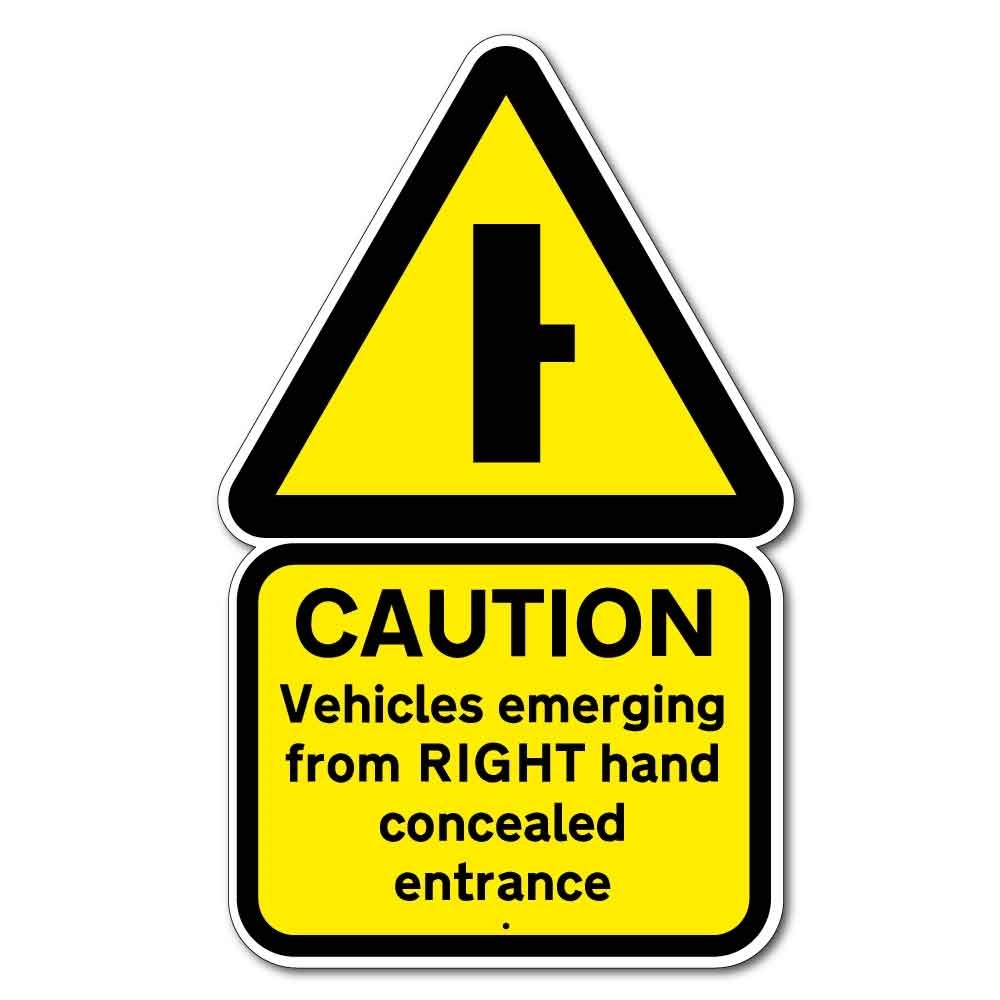 JAF Graphics. CONCEALED ENTRANCE SIGN