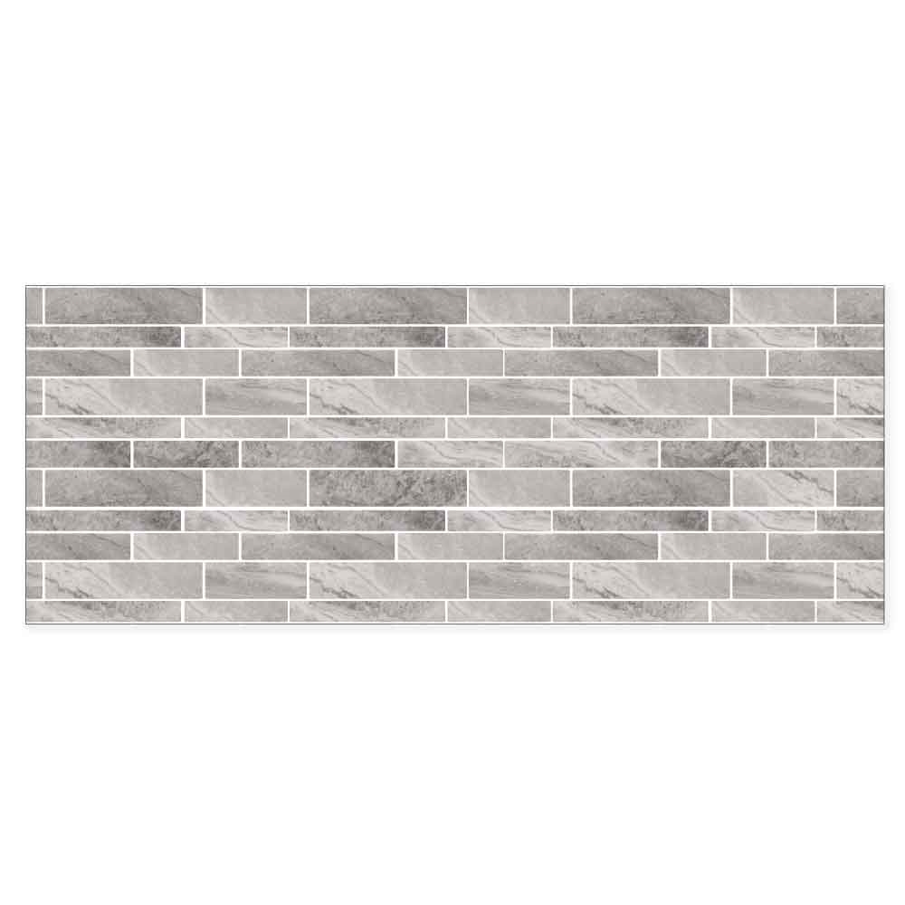 JAF Graphics. Grey Tile Basin Splashback