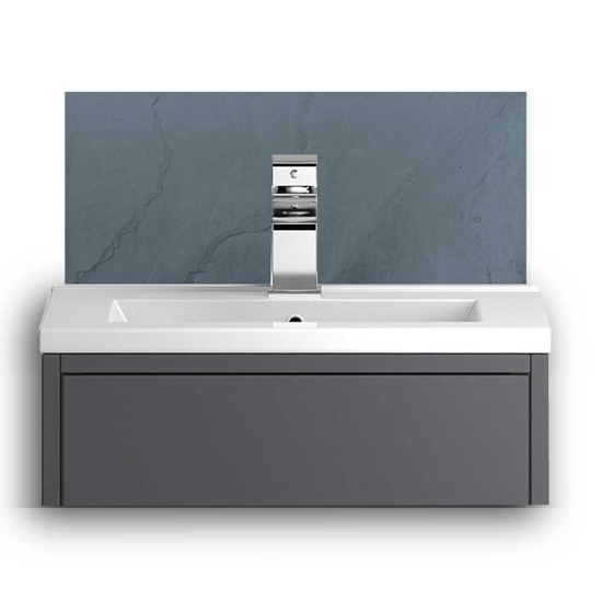 JAF Graphics. Slate Effect Acrylic Bathroom Splashback
