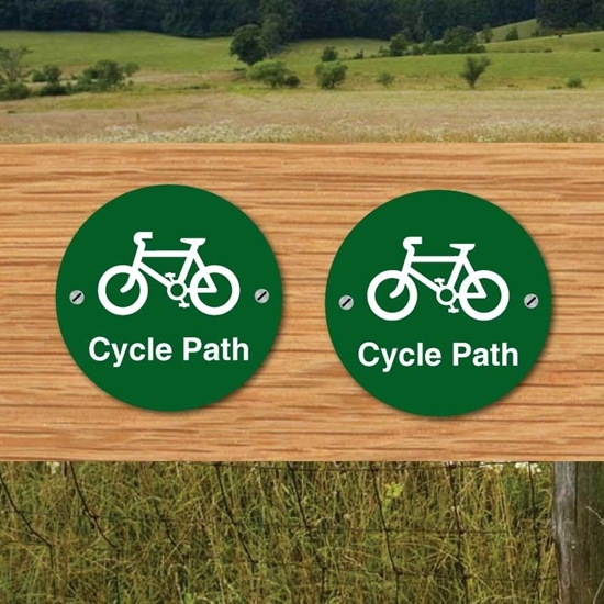 JAF Graphics. Cycle Path Markers - Pack of 2