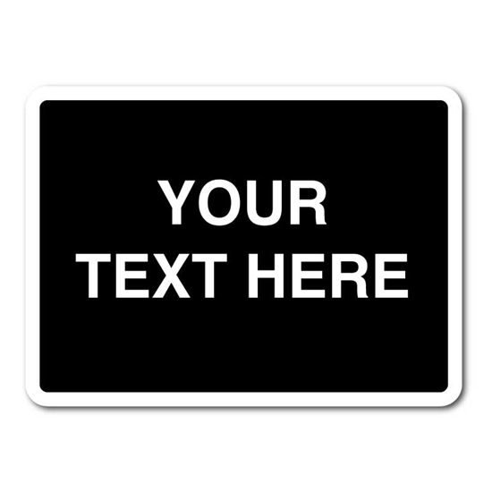 JAF Graphics. Rectangular Information Sign