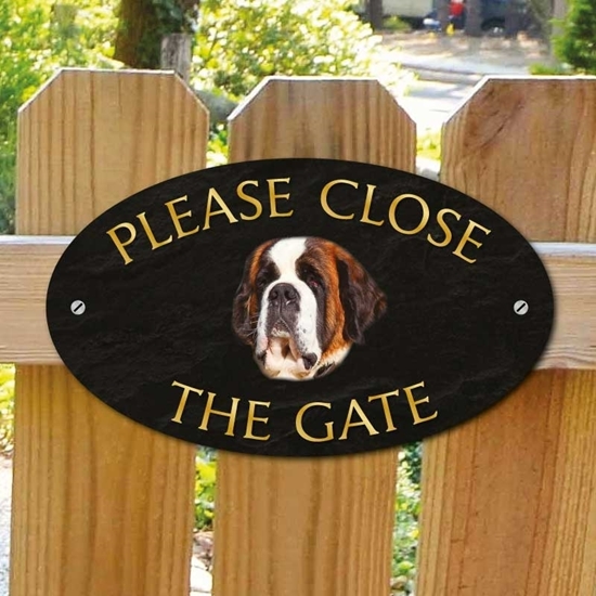 JAF Graphics. St. Bernard Gate Sign