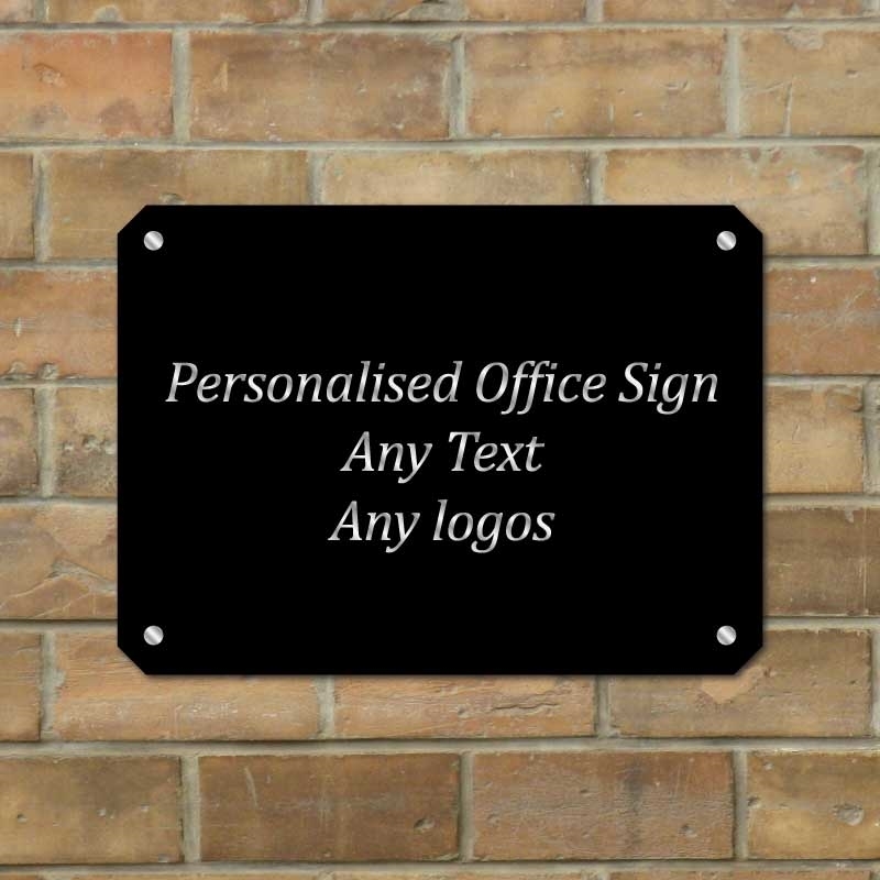 JAF Graphics. Modern Registered Office Sign
