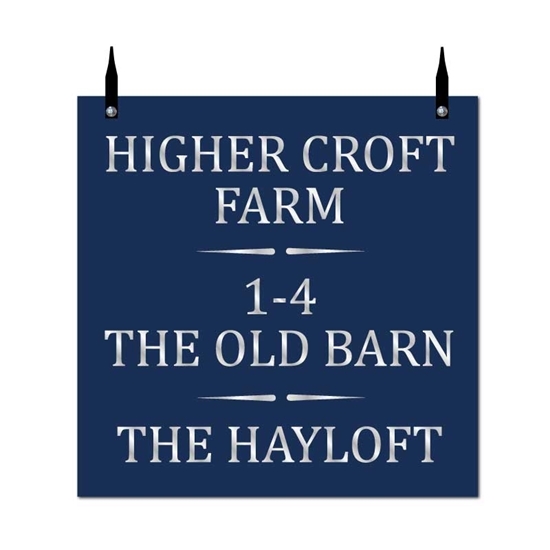 JAF Graphics. Square Hanging Sign for existing brackets