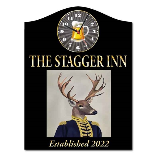 JAF Graphics. Personalised Photo Bar Clock