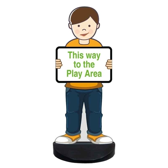 JAF Graphics. Free Standing Child Safety Sign