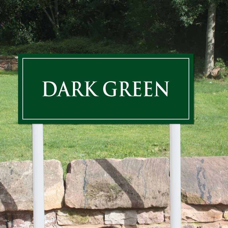 JAF Graphics. Entrance Sign on Posts