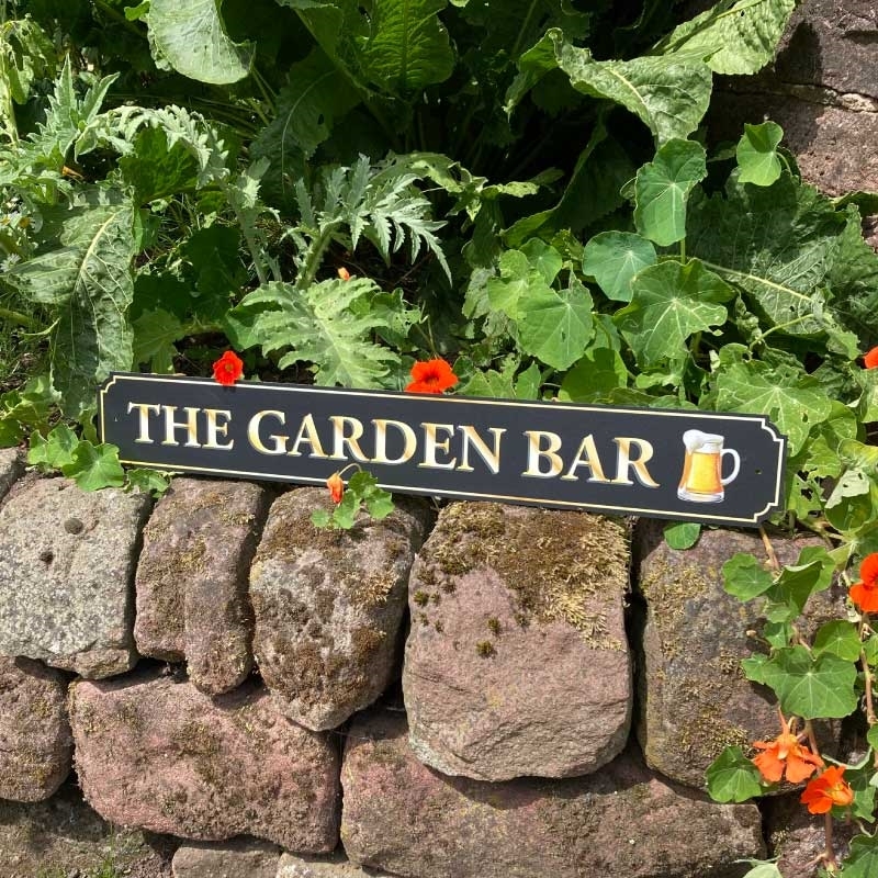 JAF Graphics. Rusty Style Vintage Home Bar Street Road Sign