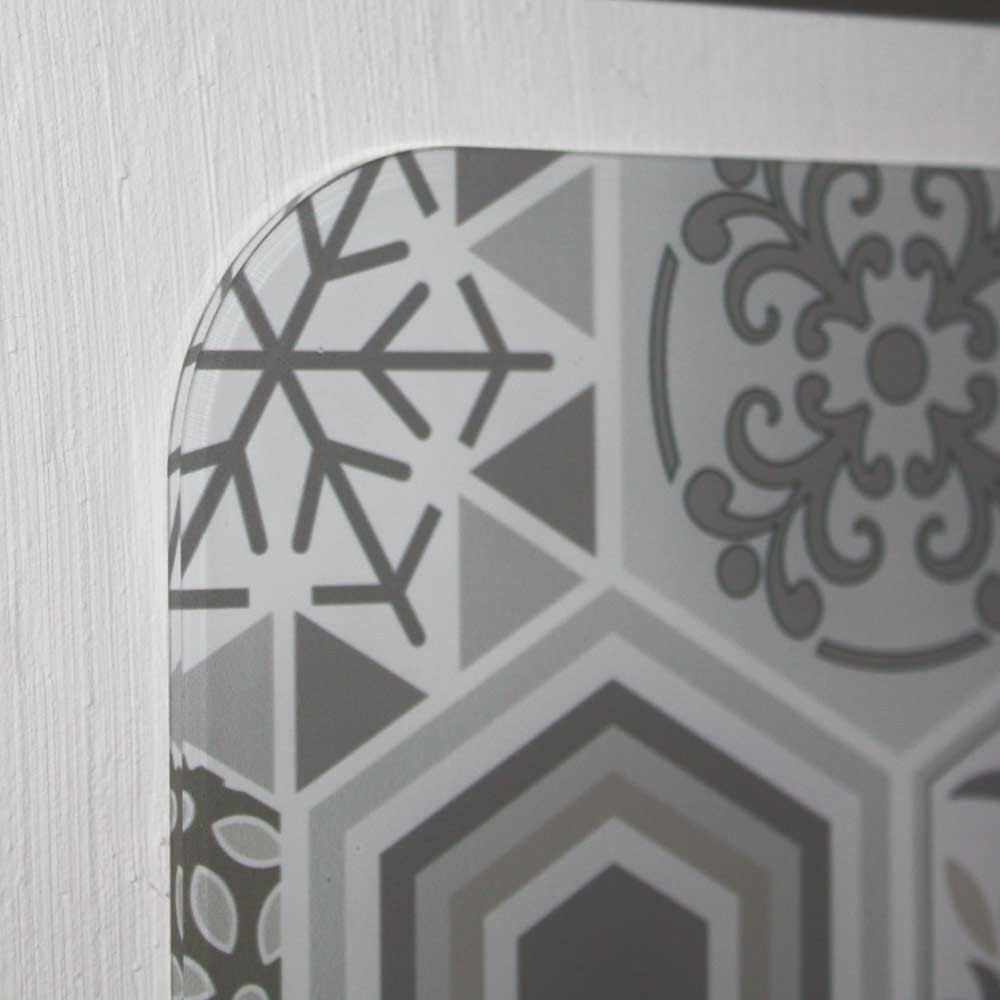 JAF Graphics. Vintage Pattern Tile Basin Splash back